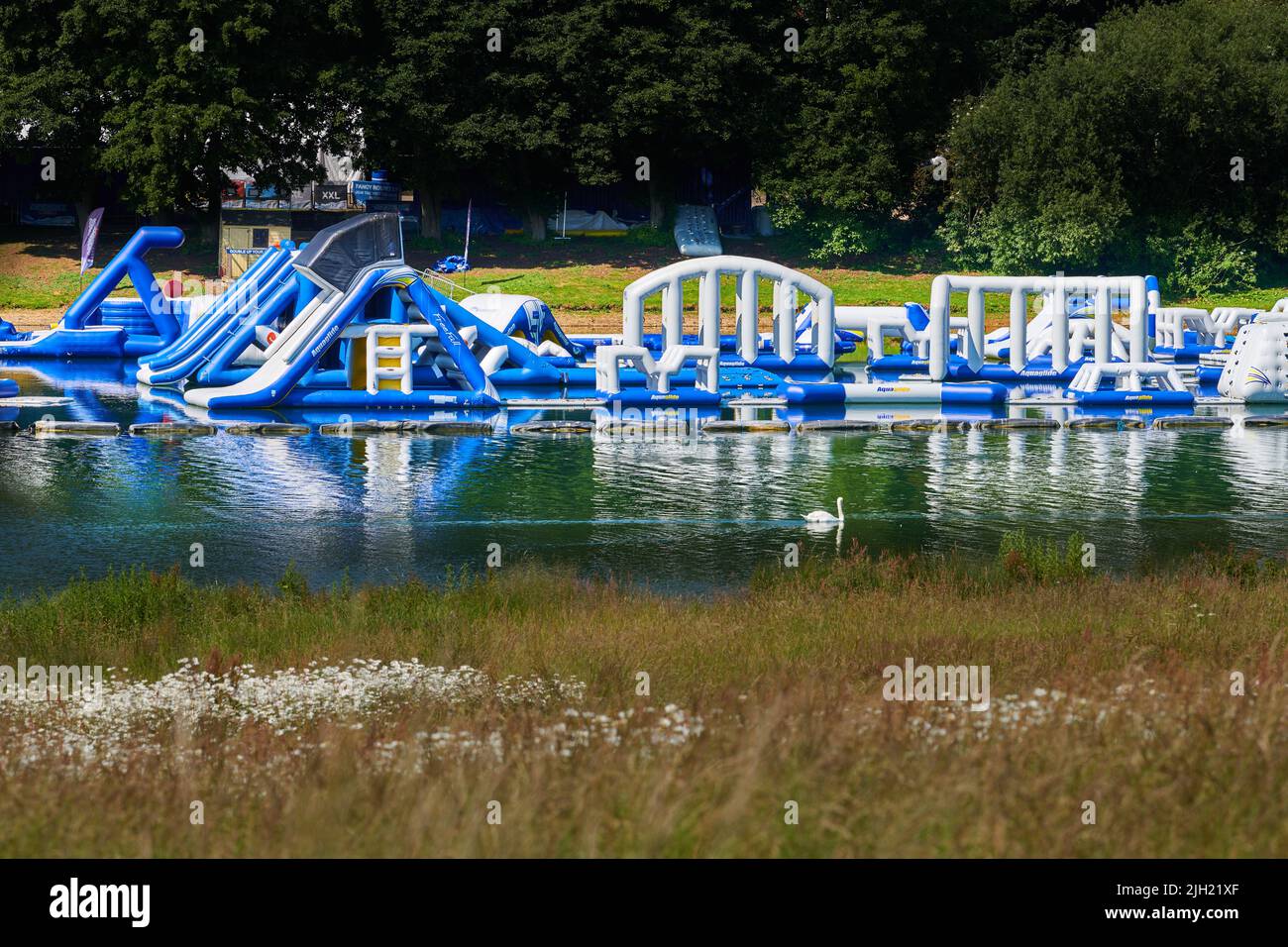Rutland water aqua park hi-res stock photography and images - Alamy