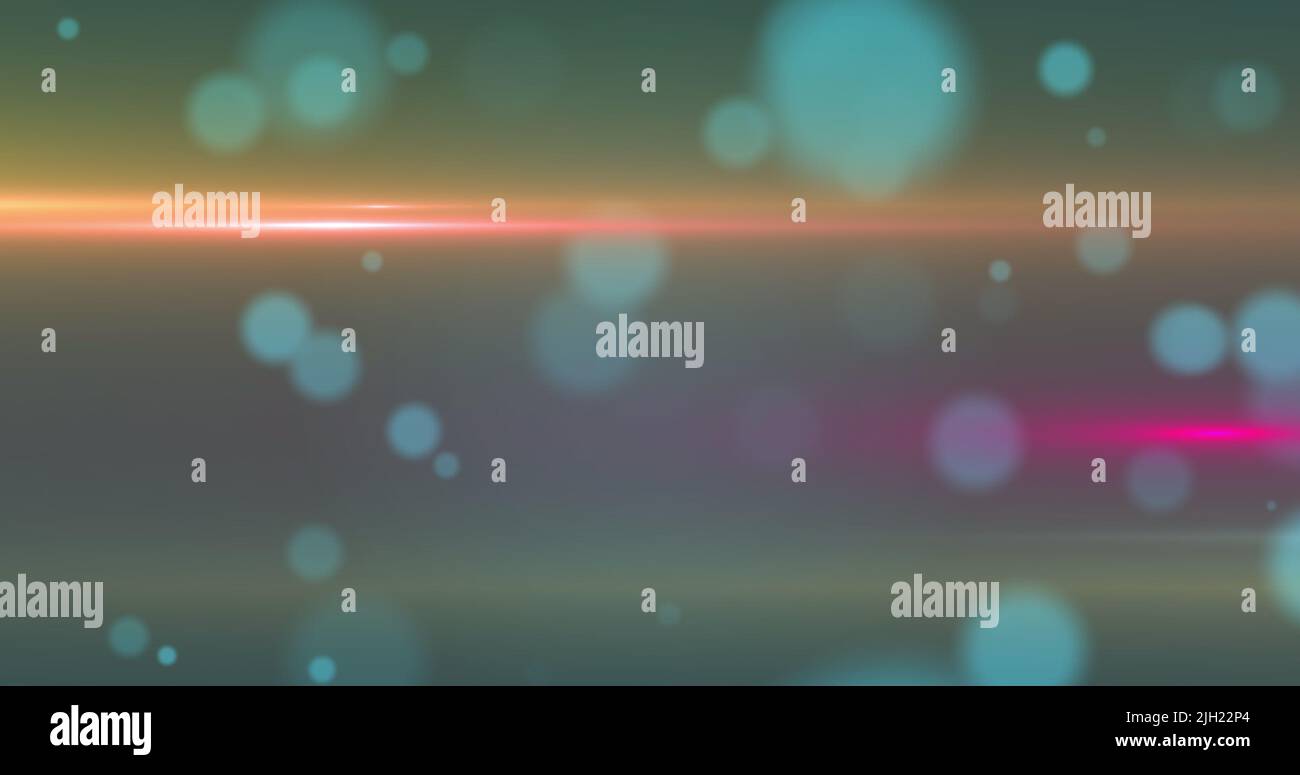 Image of shapes and glowing lights Stock Photo - Alamy