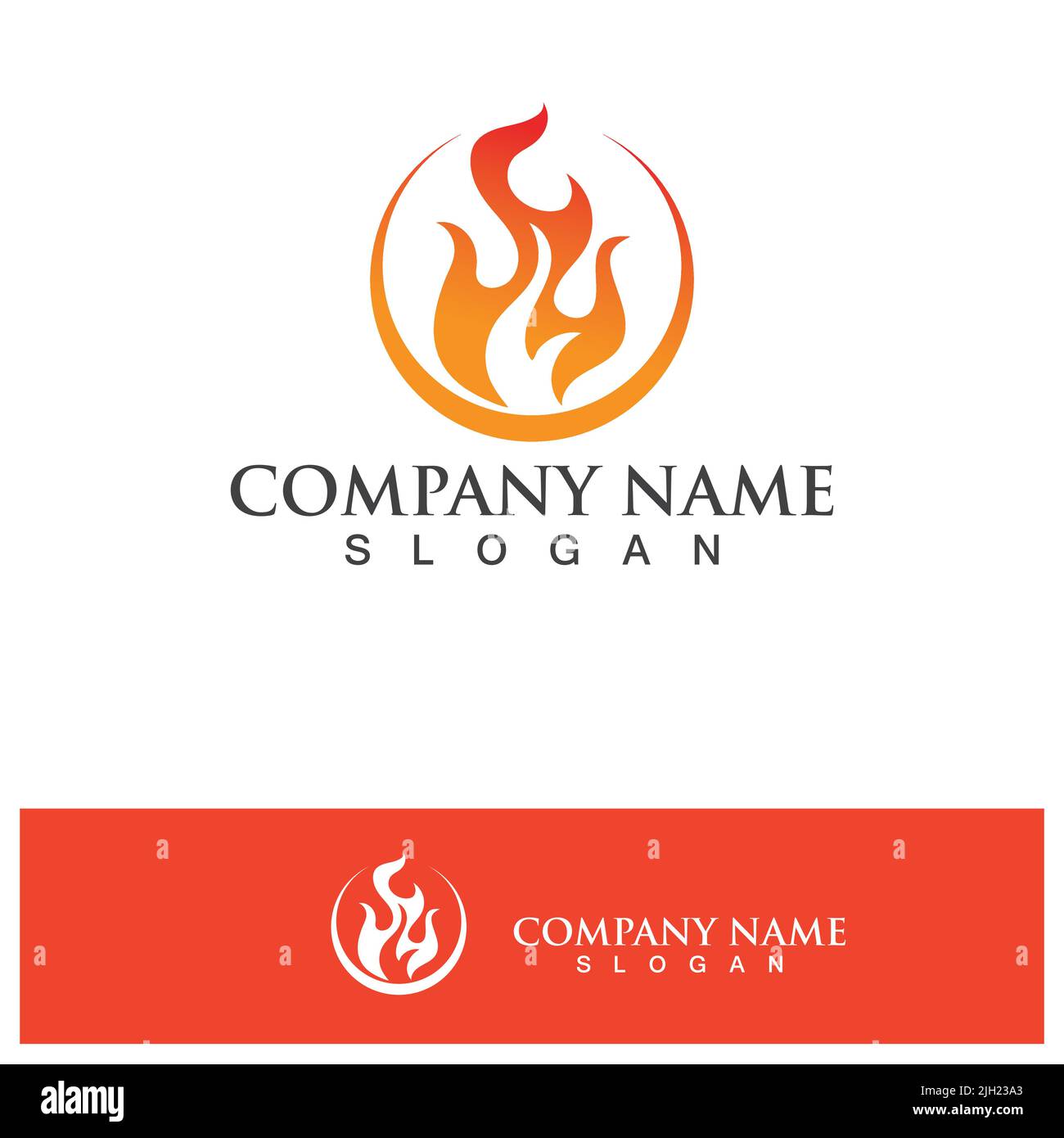 Fire Logo Template Flame Clipart Symbol Icon Vector Stock Vector Image ...