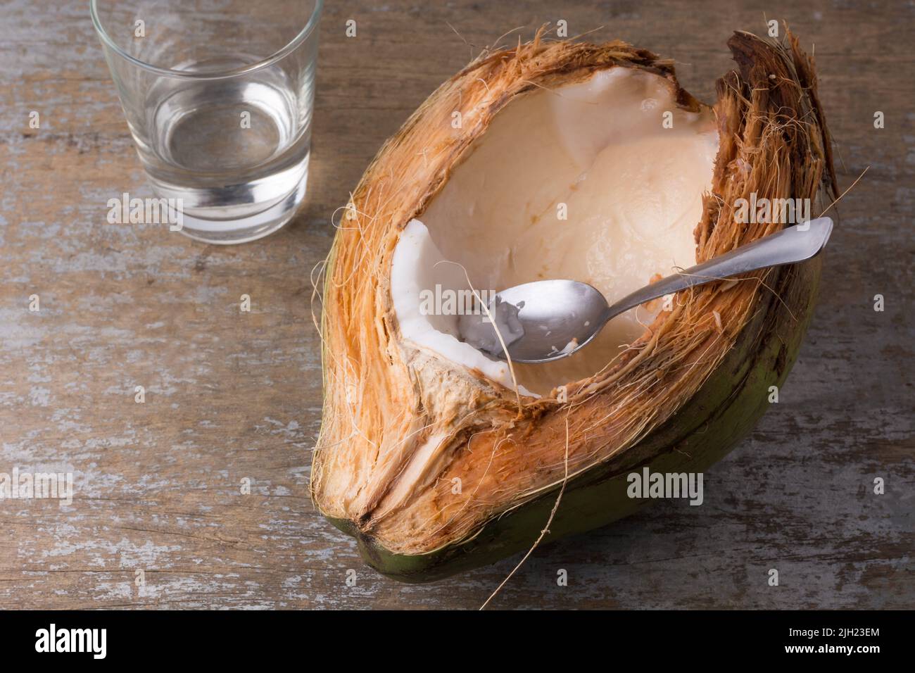 Coconut meat hi-res stock photography and images - Alamy