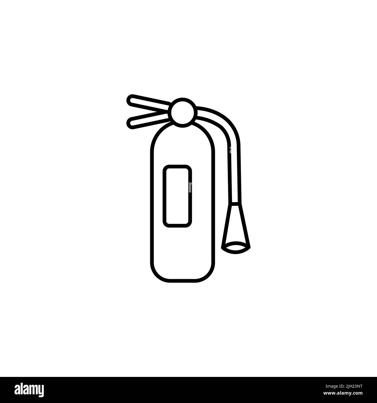 Fire extinguisher outline icon hi-res stock photography and images - Alamy