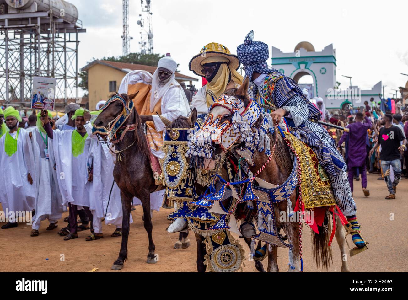 Nigeria durbar festival hi-res stock photography and images - Alamy