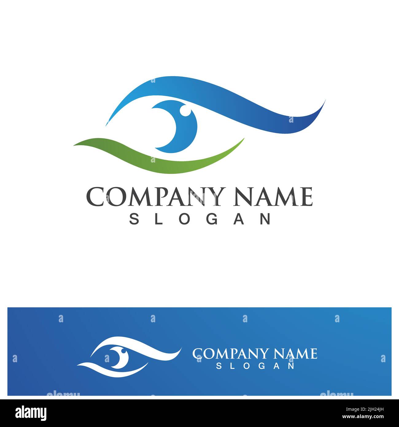 Creative Shield Eye Vision Logo Design Symbol Vector Illustration Stock ...