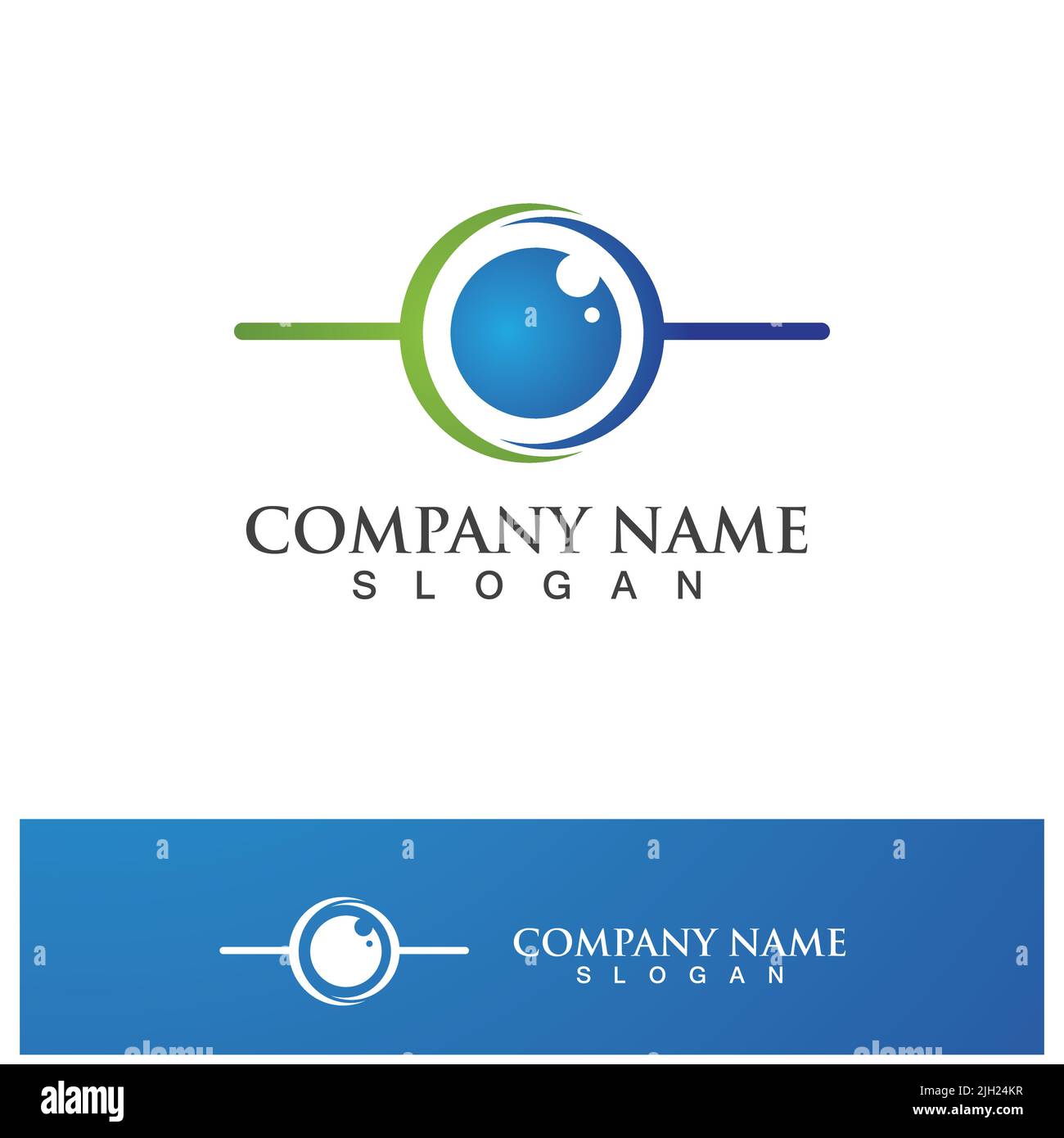 Creative Shield Eye Vision Logo Design Symbol Vector Illustration Stock ...