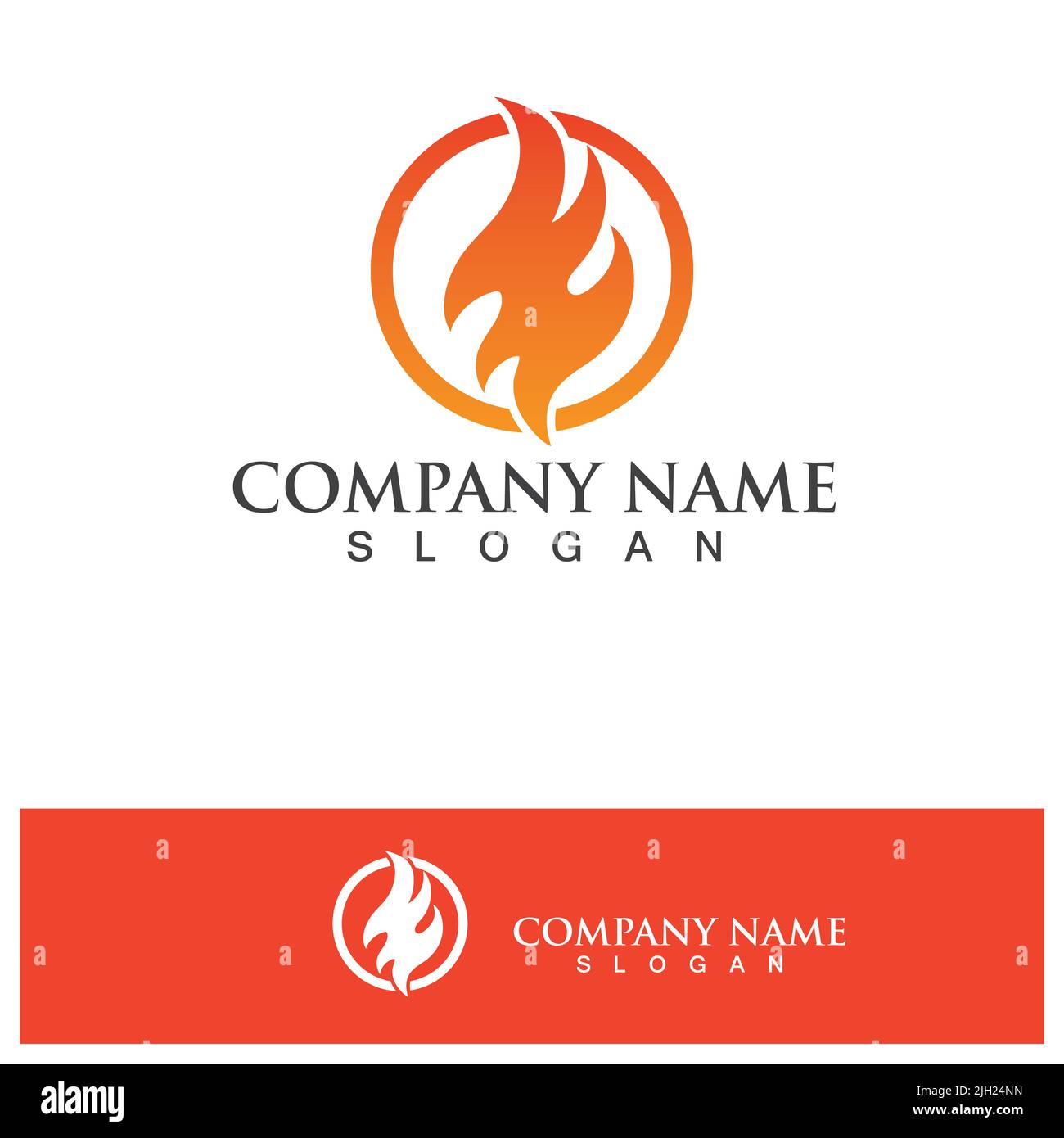 Fire Logo Template Flame Clipart Symbol Icon Vector Stock Vector Image ...