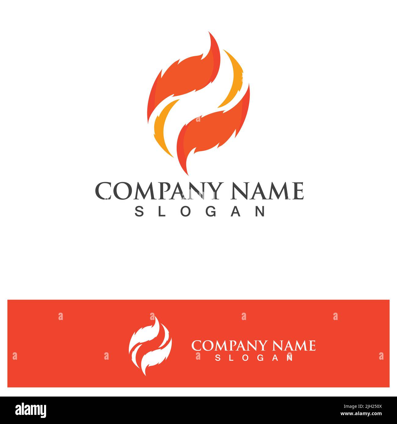 Fire Logo Template Flame Clipart Symbol Icon Vector Stock Vector Image ...