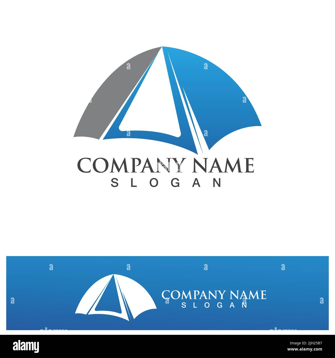 Crossed logs Stock Vector Images - Alamy