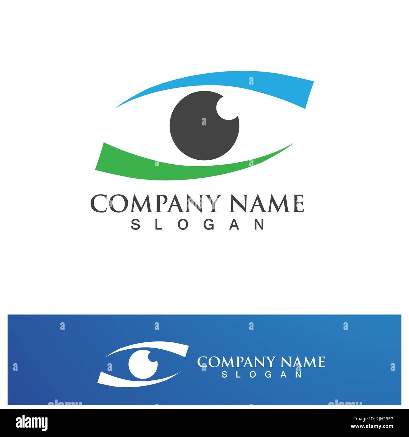 Creative Shield Eye Vision Logo Design Symbol Vector Illustration Stock ...