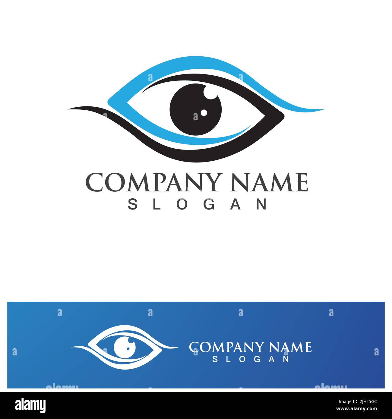 Creative Shield Eye Vision Logo Design Symbol Vector Illustration Stock ...