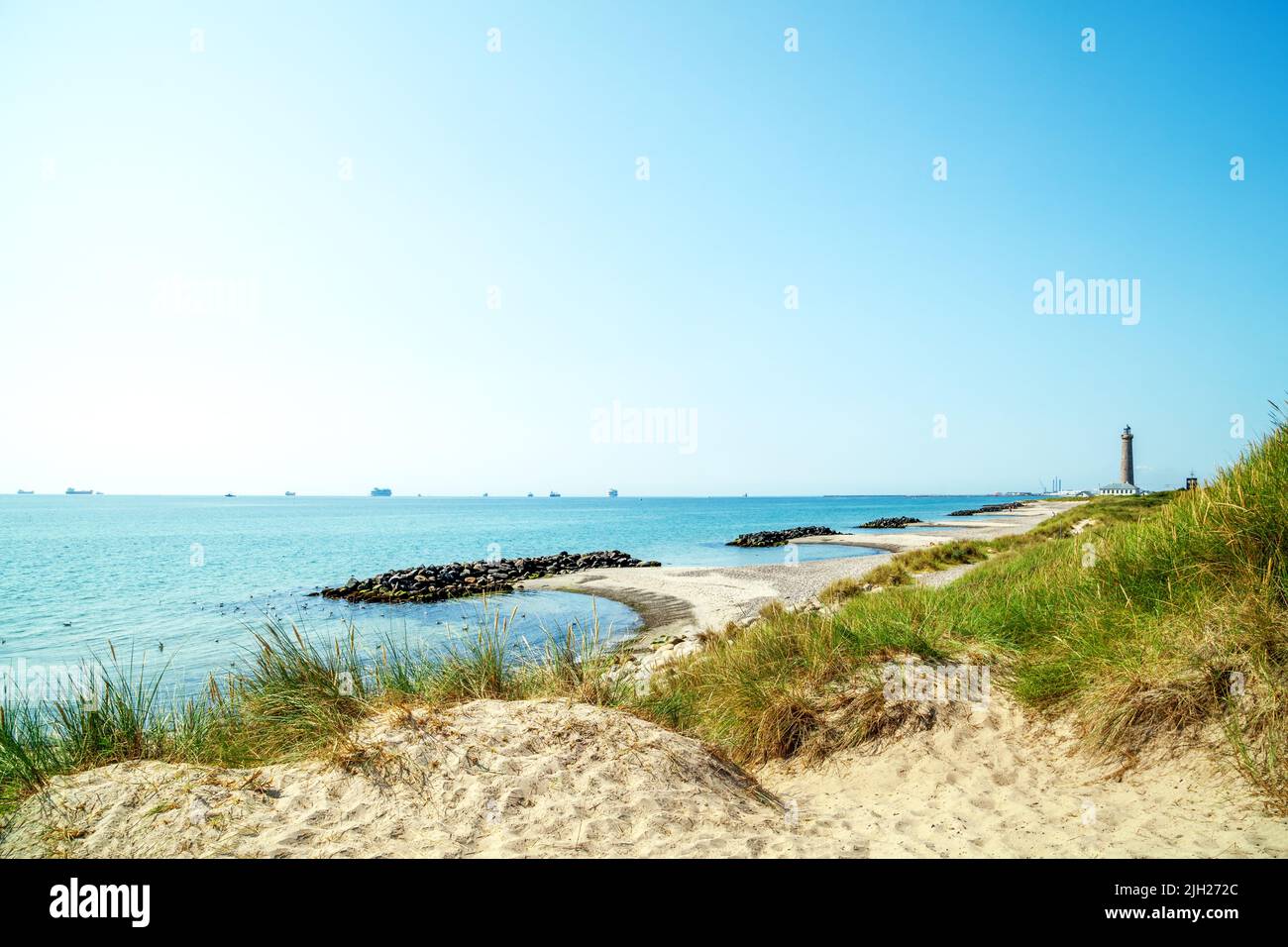 Denmark skagen two seas hi-res stock photography and images - Alamy