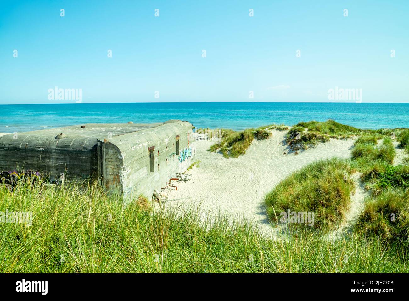 Denmark skagen two seas hi-res stock photography and images - Alamy