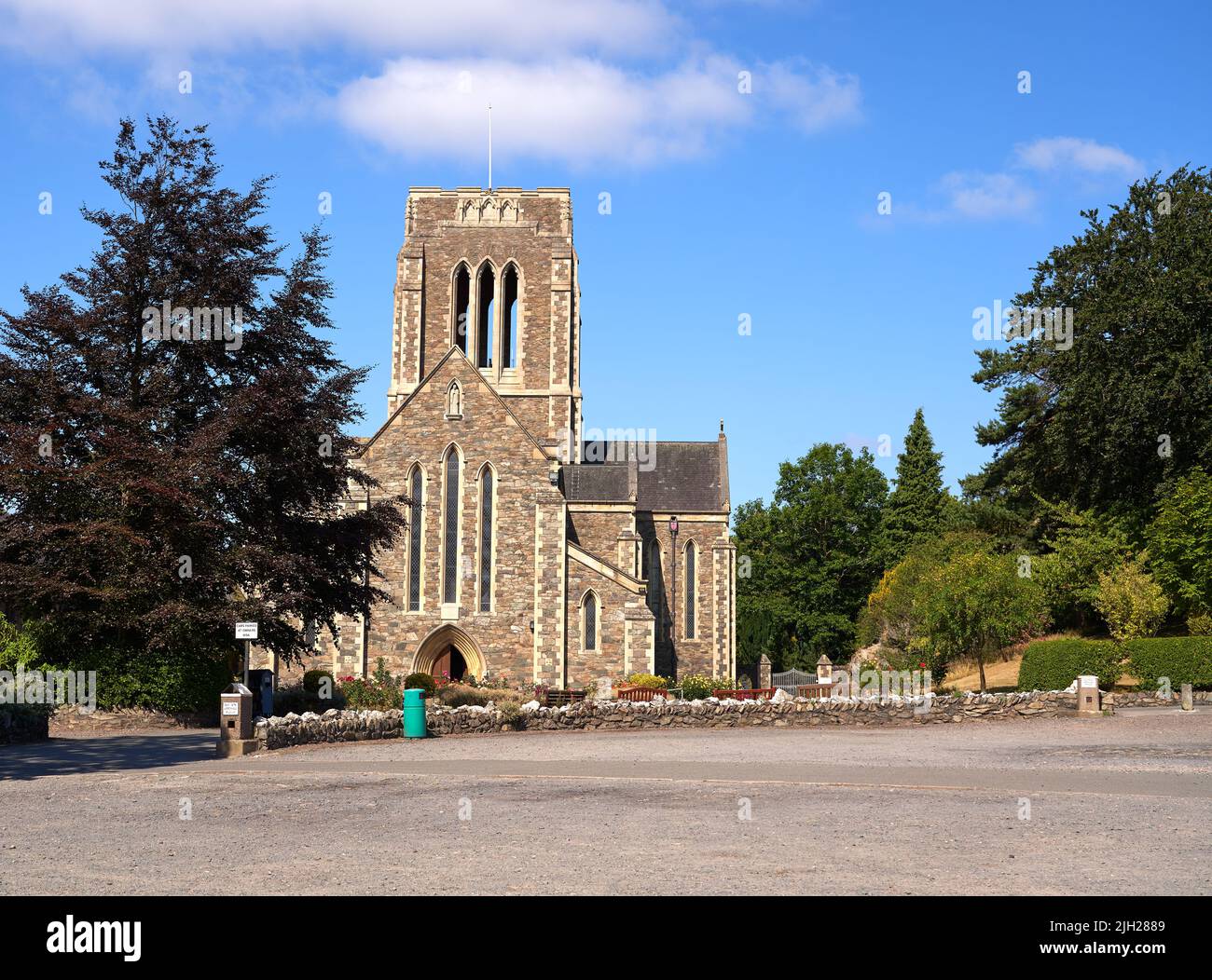 Mount st bernard abbey hi-res stock photography and images - Alamy