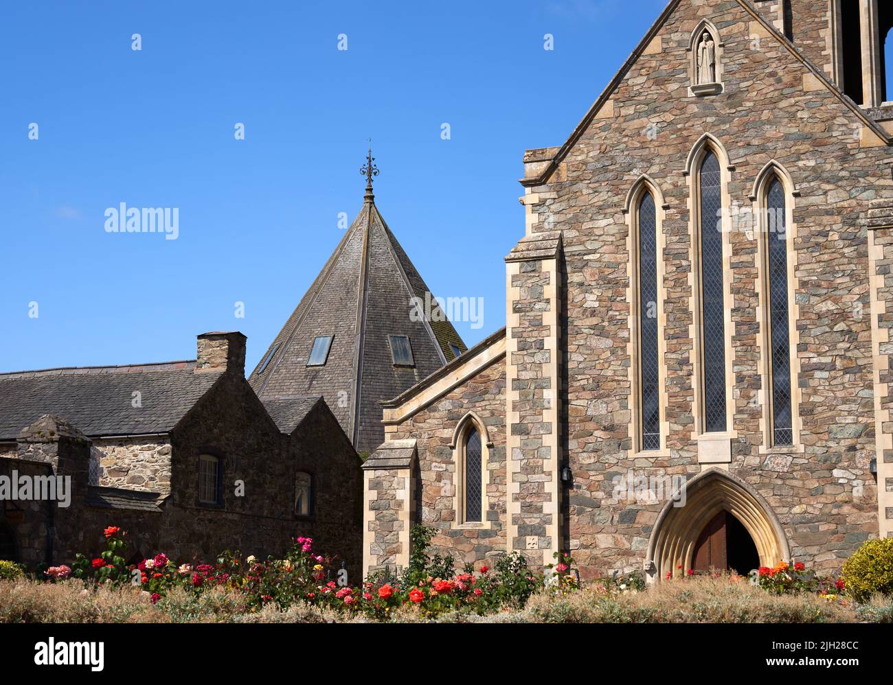 Mount st bernard abbey hi-res stock photography and images - Alamy