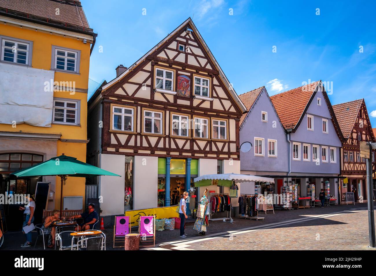 Historical city of Aalen, Germany Stock Photo - Alamy