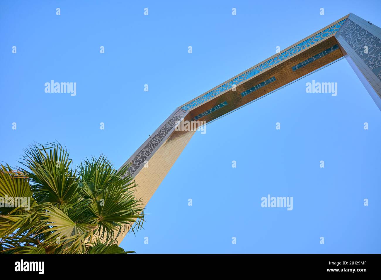 DUBAI, UAE, 13th July 2022. The Dubai Frame has been designated as the ...