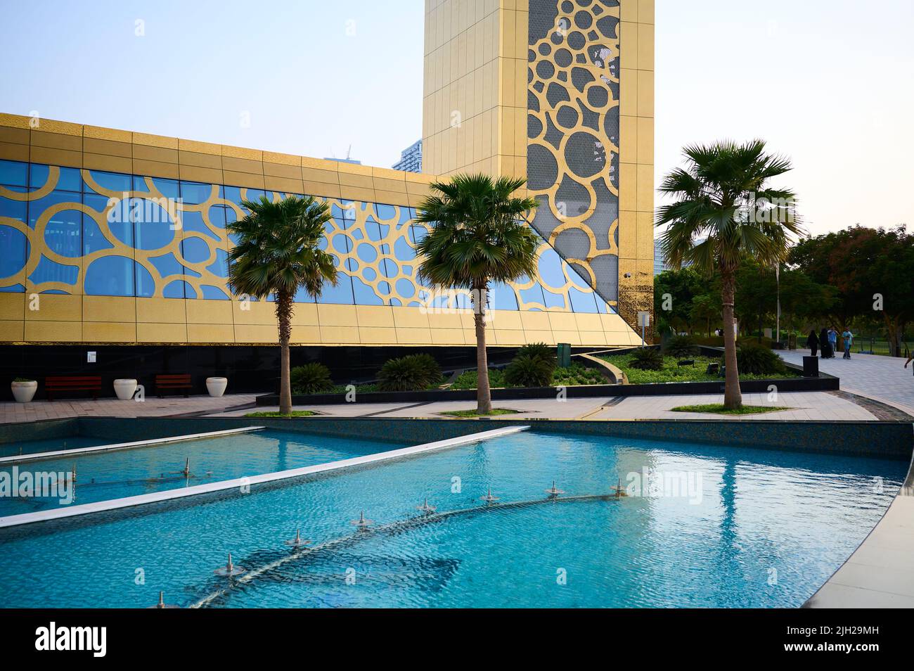 DUBAI, UAE, 13th July 2022. The Dubai Frame has been designated as the ...