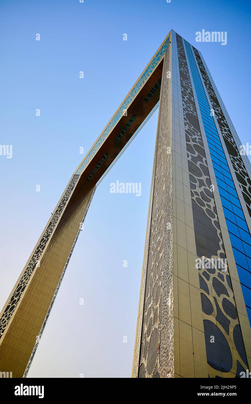 DUBAI, UAE, 13th July 2022. The Dubai Frame has been designated as the ...