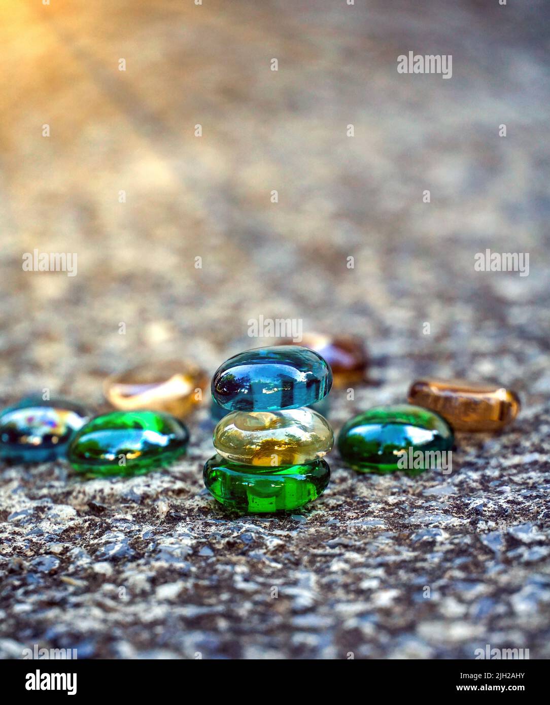Decorative stones in rays hi-res stock photography and images - Alamy