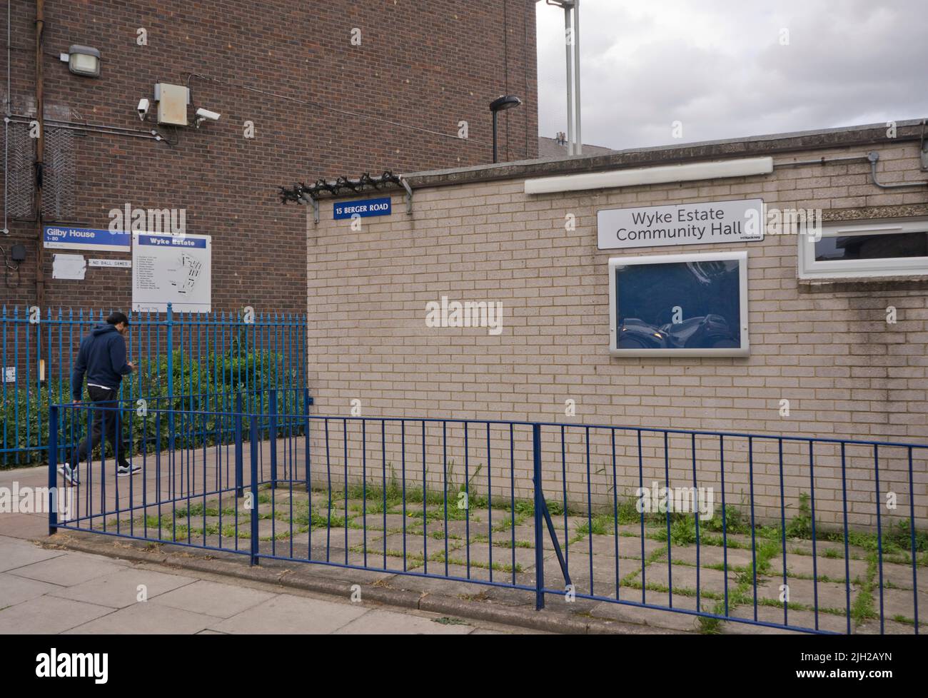 Council social housing community centre closed down in Hackney,London ...