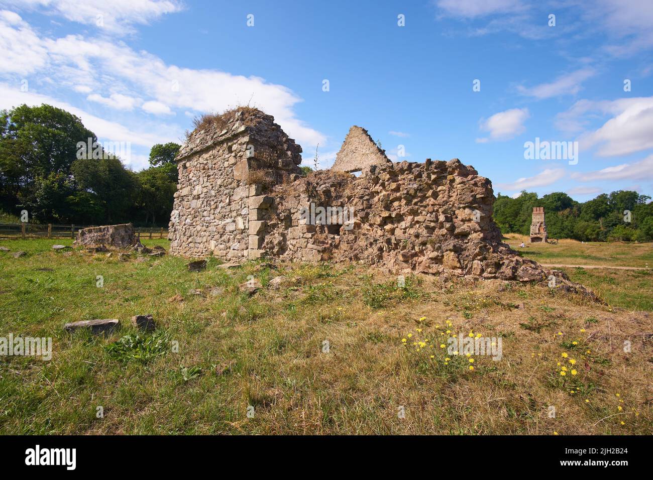 Ruins of an old rural nunnery Stock Photo - Alamy