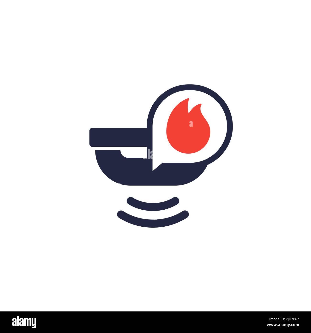 Flame detector Stock Vector Images - Alamy