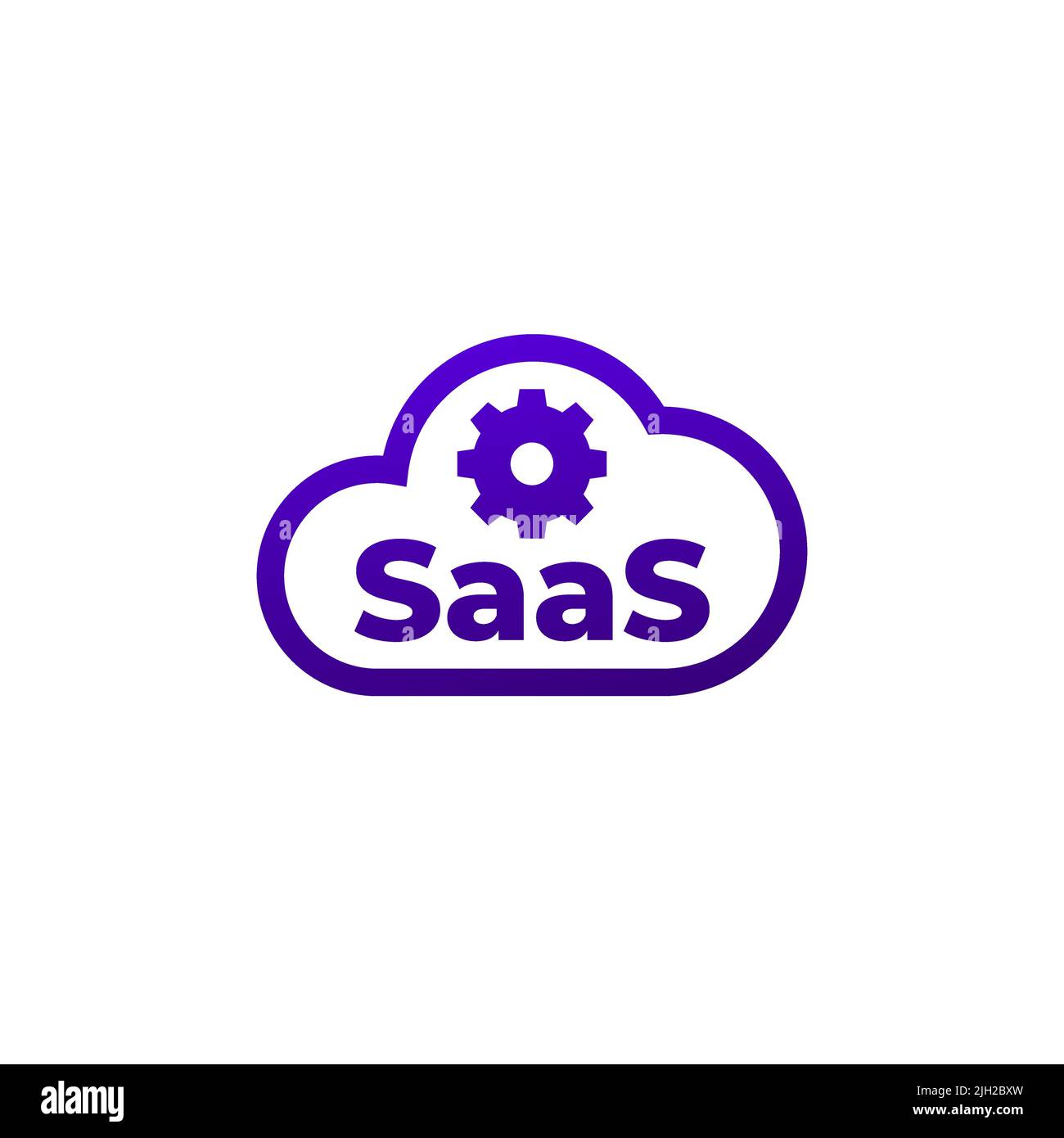 Saas icon Cut Out Stock Images & Pictures - Alamy