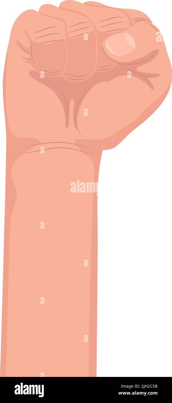 fist hand protesting riot icon Stock Vector Image & Art - Alamy