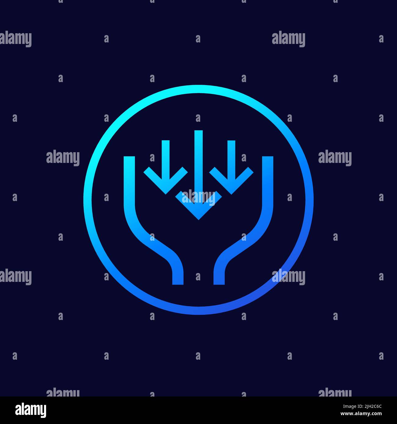 Bottleneck process Stock Vector Images - Alamy
