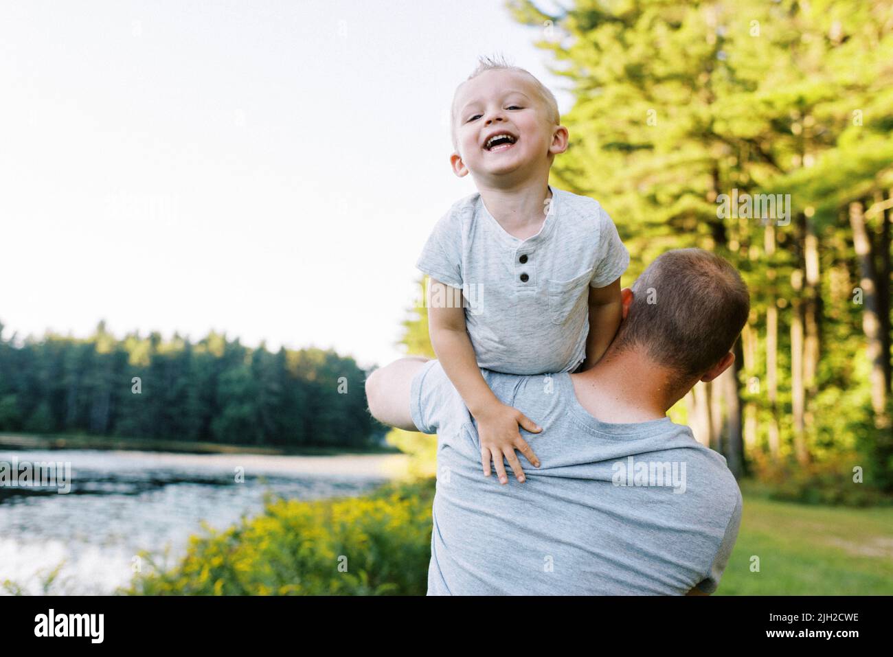 Fathers years smile hi-res stock photography and images - Alamy