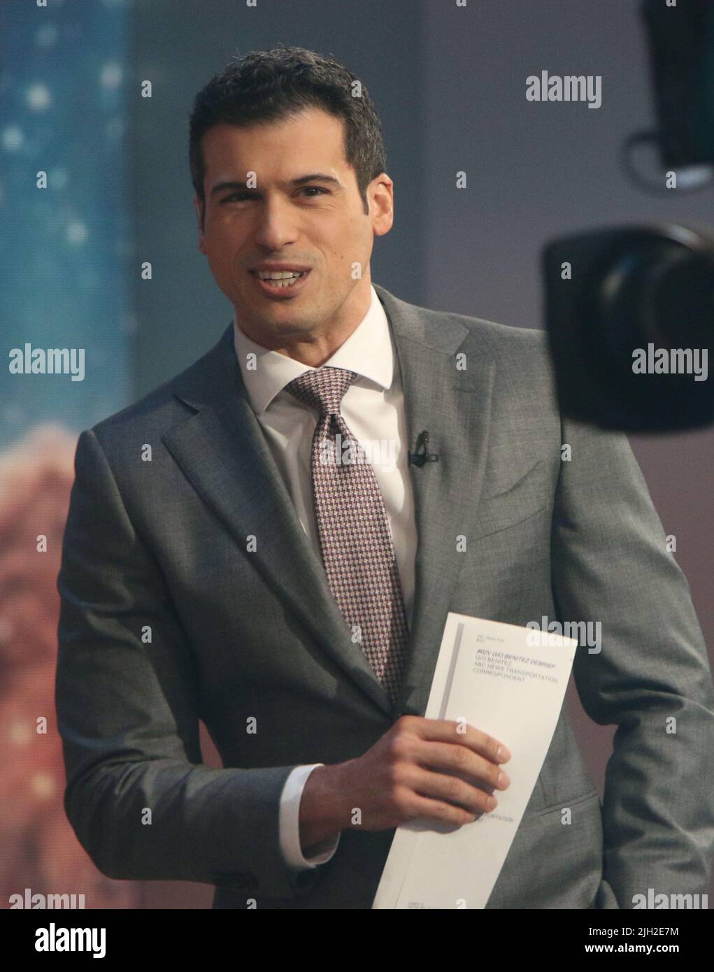 Hosts On Good Morning America -PICTURED: Gio Benitez -LOCATION: New ...