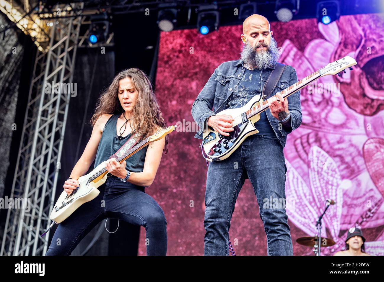 Oslo, Norway. 23rd, June 2022. The American heavy metal band Baroness ...