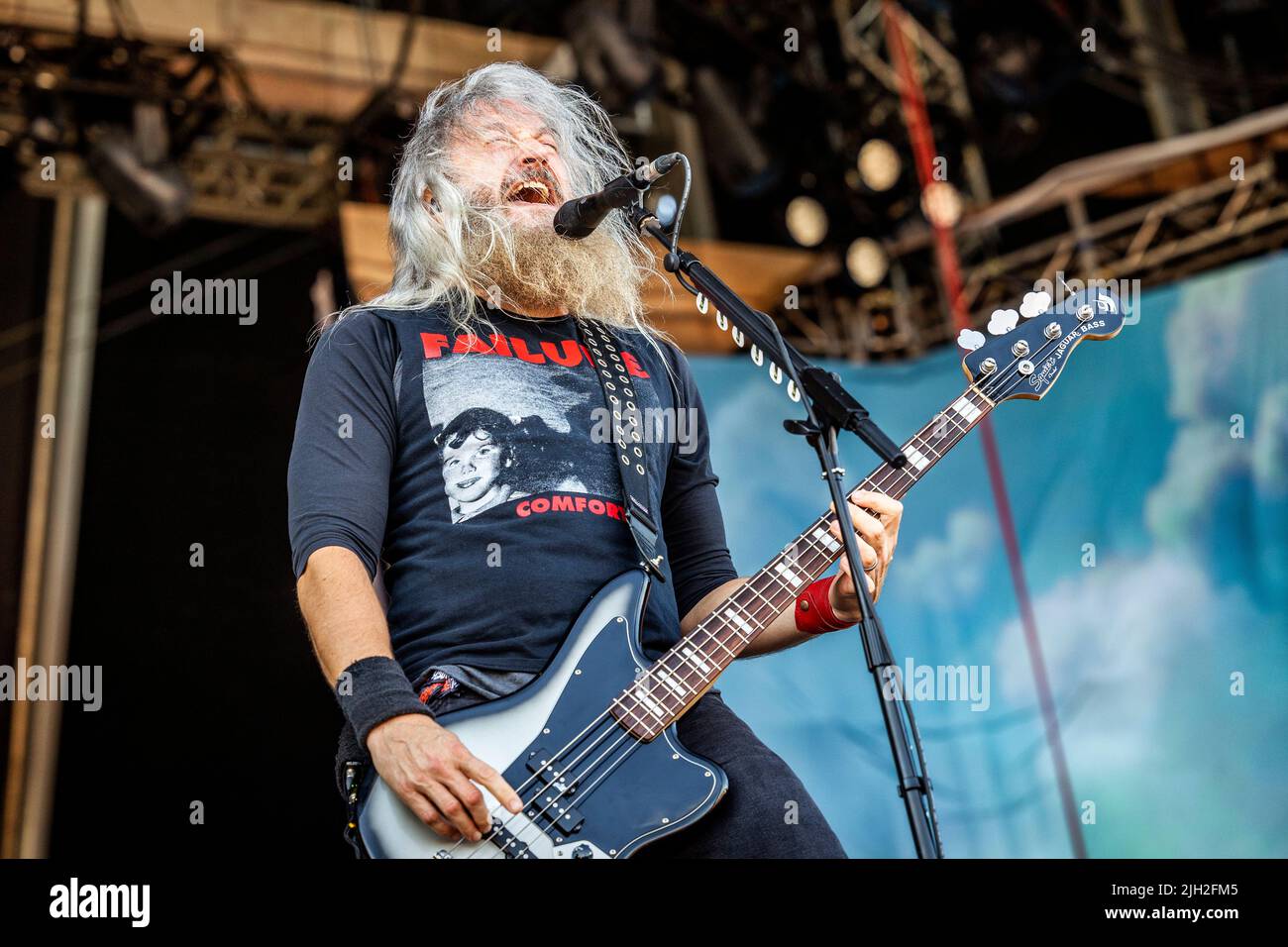 Oslo, Norway. 23rd, June 2022. The American metal band Mastodon performs a live concert during ...