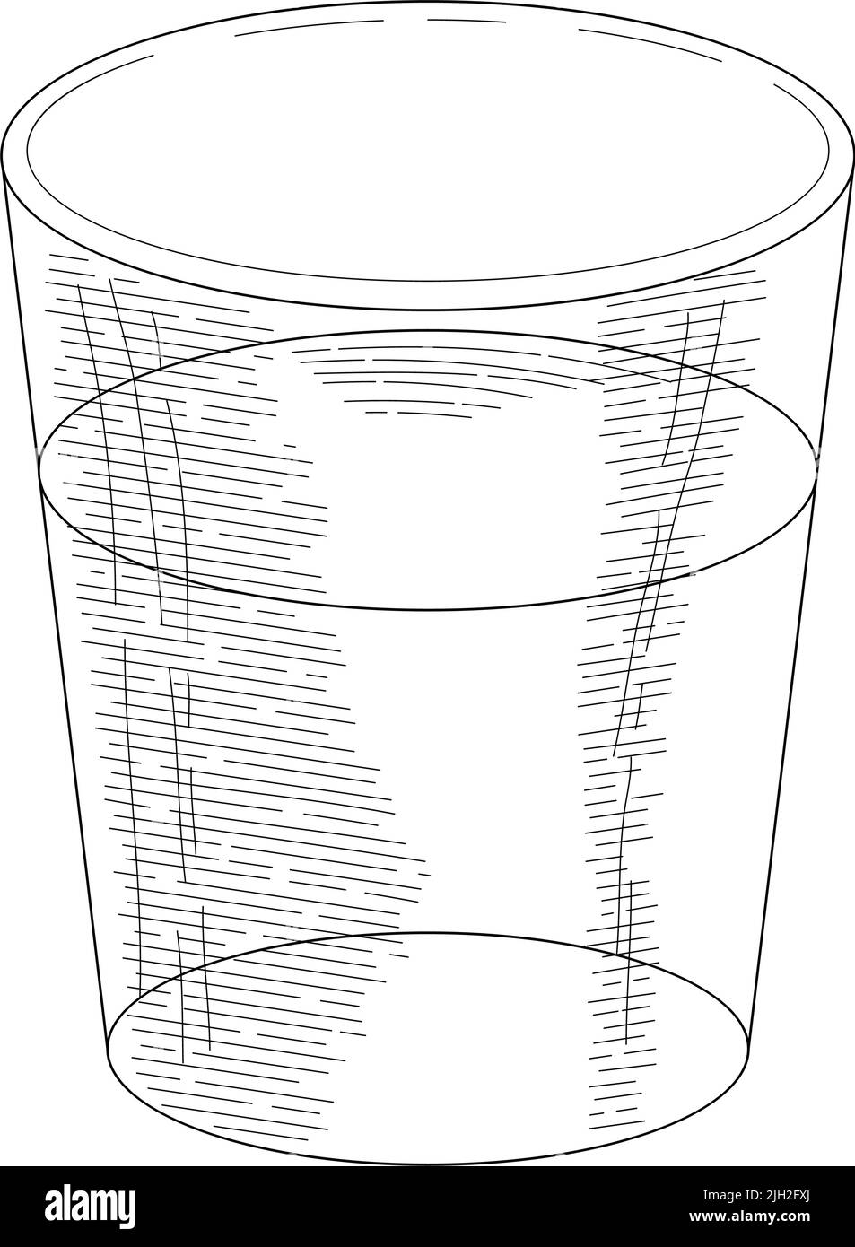 liquid glass sketch style icon Stock Vector Image & Art - Alamy