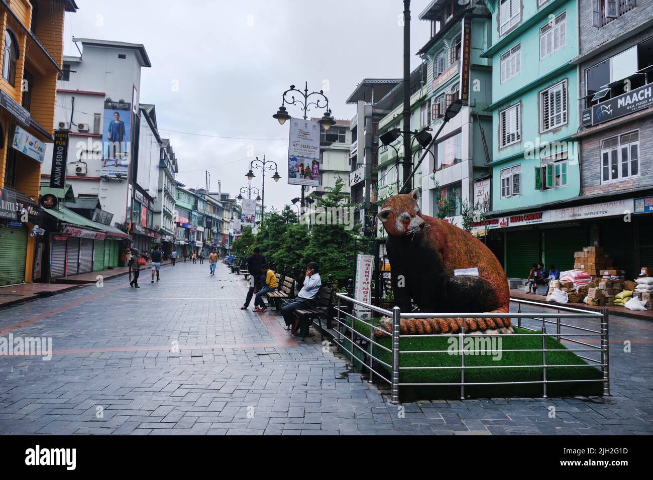 Mg marg gangtok sikkim india hi-res stock photography and images - Alamy