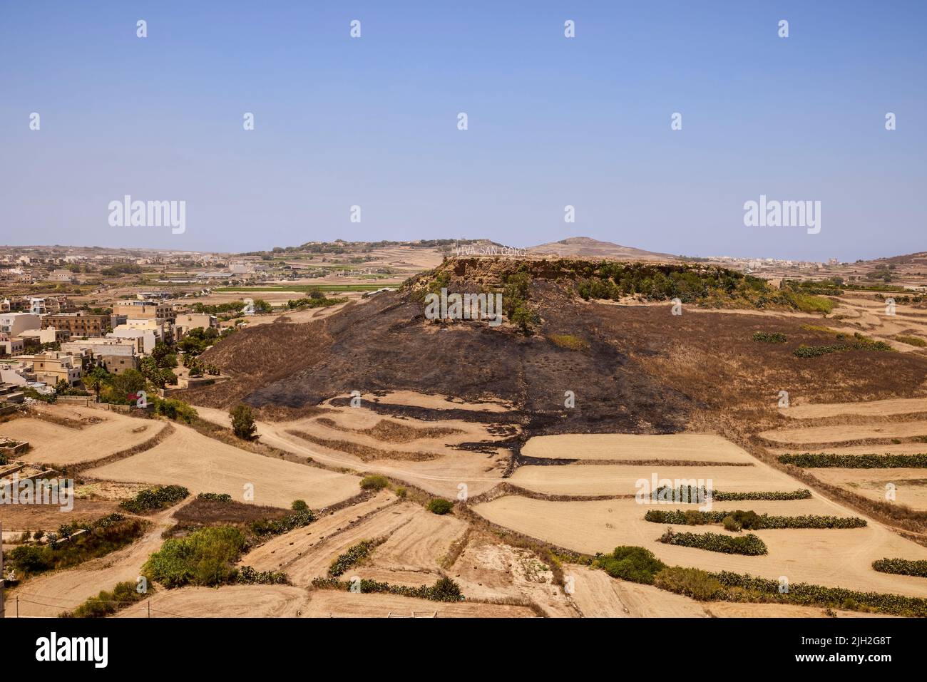 Island of Gozo, Malta July 7, 2022. Images of various tourist ...