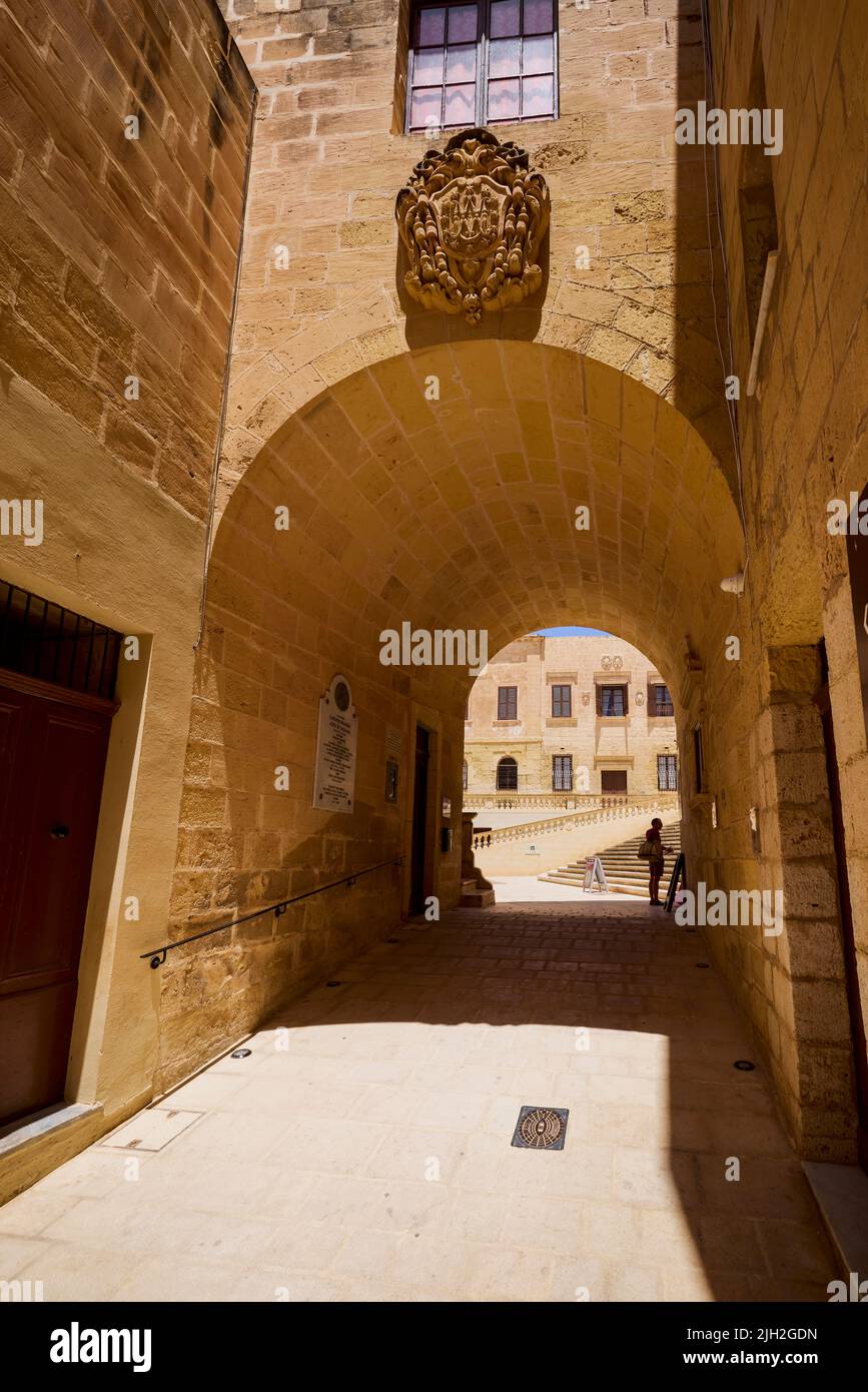 Island of Gozo, Malta July 7, 2022. Images of various tourist ...
