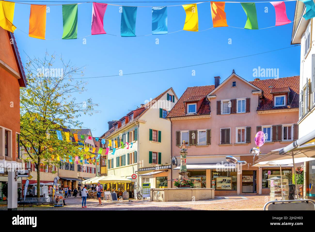 Historical city of Bietigheim Bissingen, Baden Wuerttemberg, Germany ...