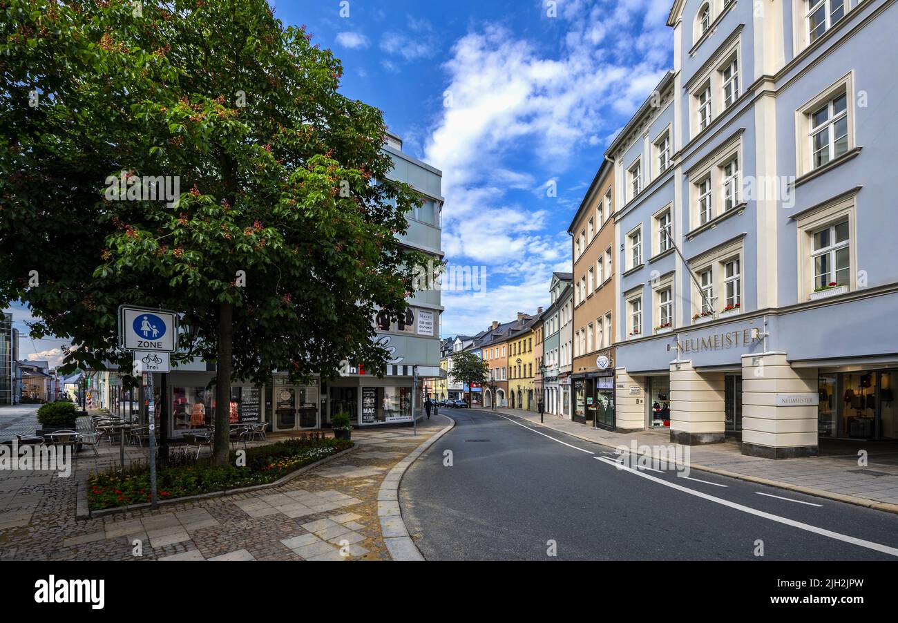 Bavarian town of Hof Stock Photo - Alamy