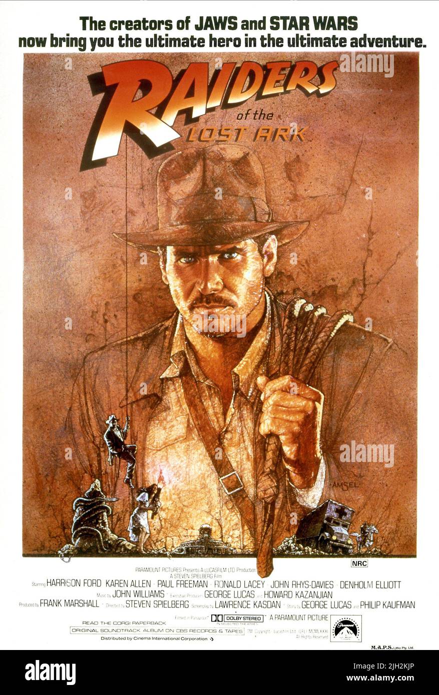 Raiders Of The Lost Ark Movie Poster