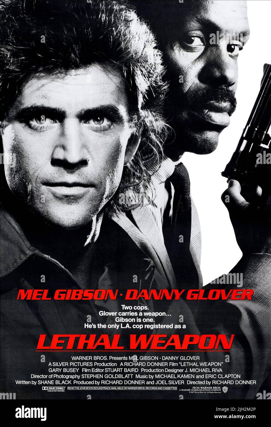 Lethal weapon movie poster hi-res stock photography and images - Alamy