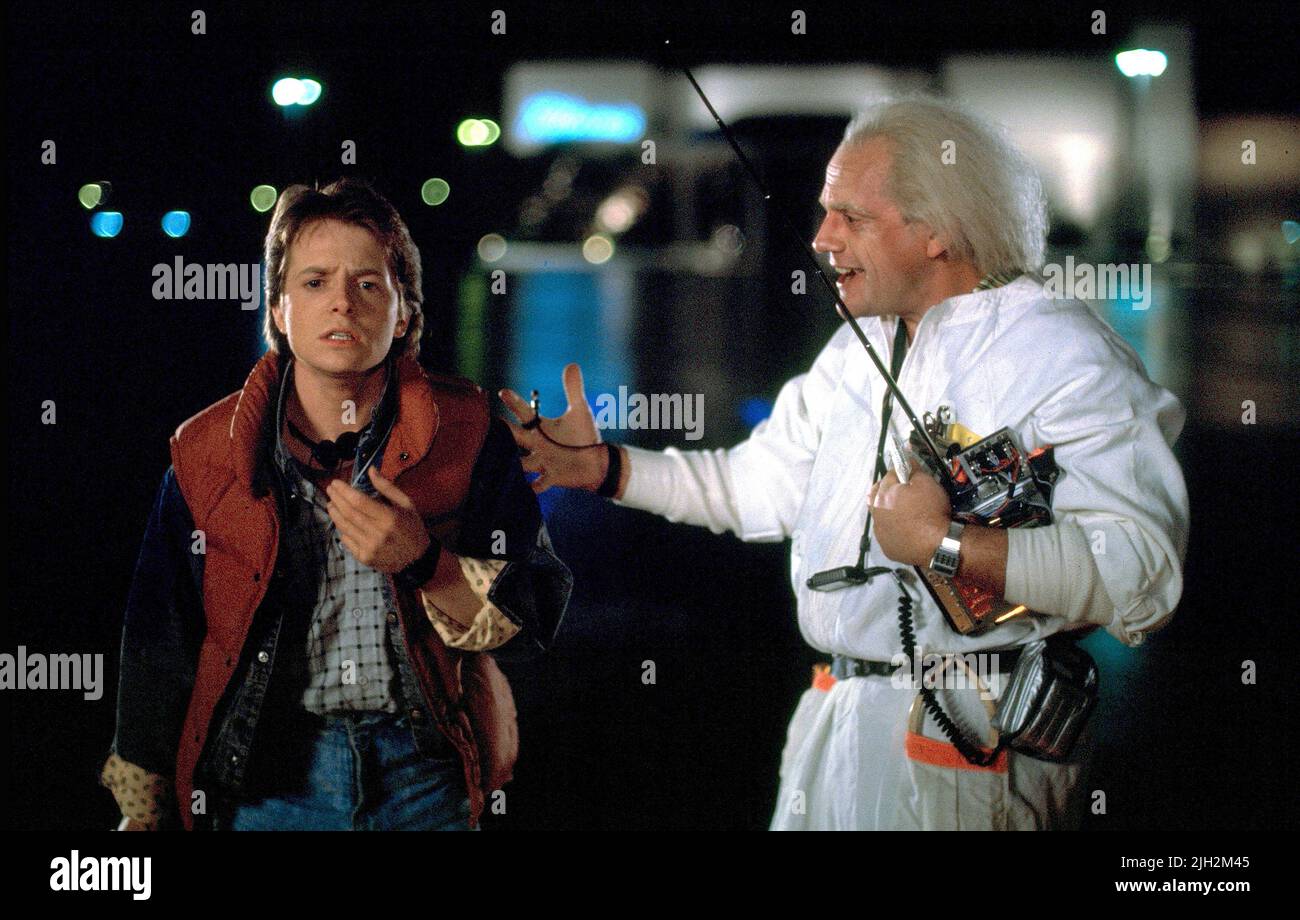 1985 back to the future hi-res stock photography and images - Alamy
