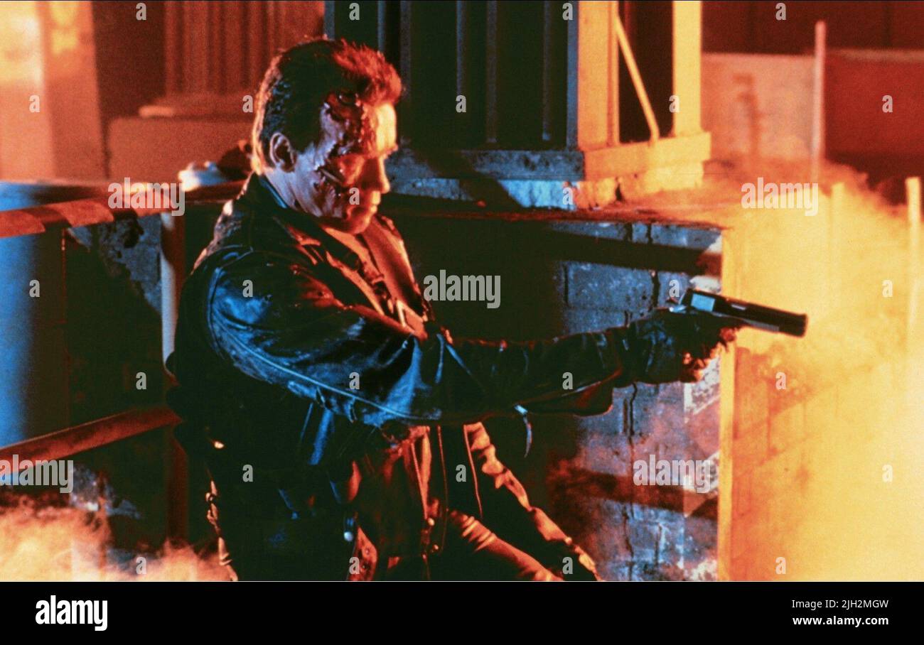 Arnold Schwarzenegger Terminator 2 Smile