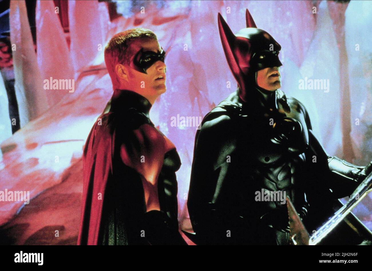 George clooney batman robin hi-res stock photography and images - Alamy