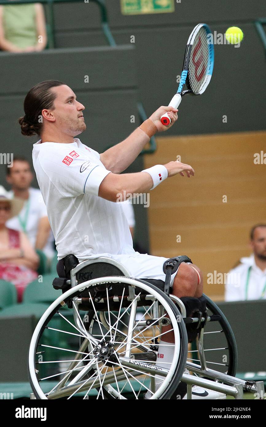 Gordon Reid (pictured) and Alfie Hewett of Great Britain defeated Tom ...