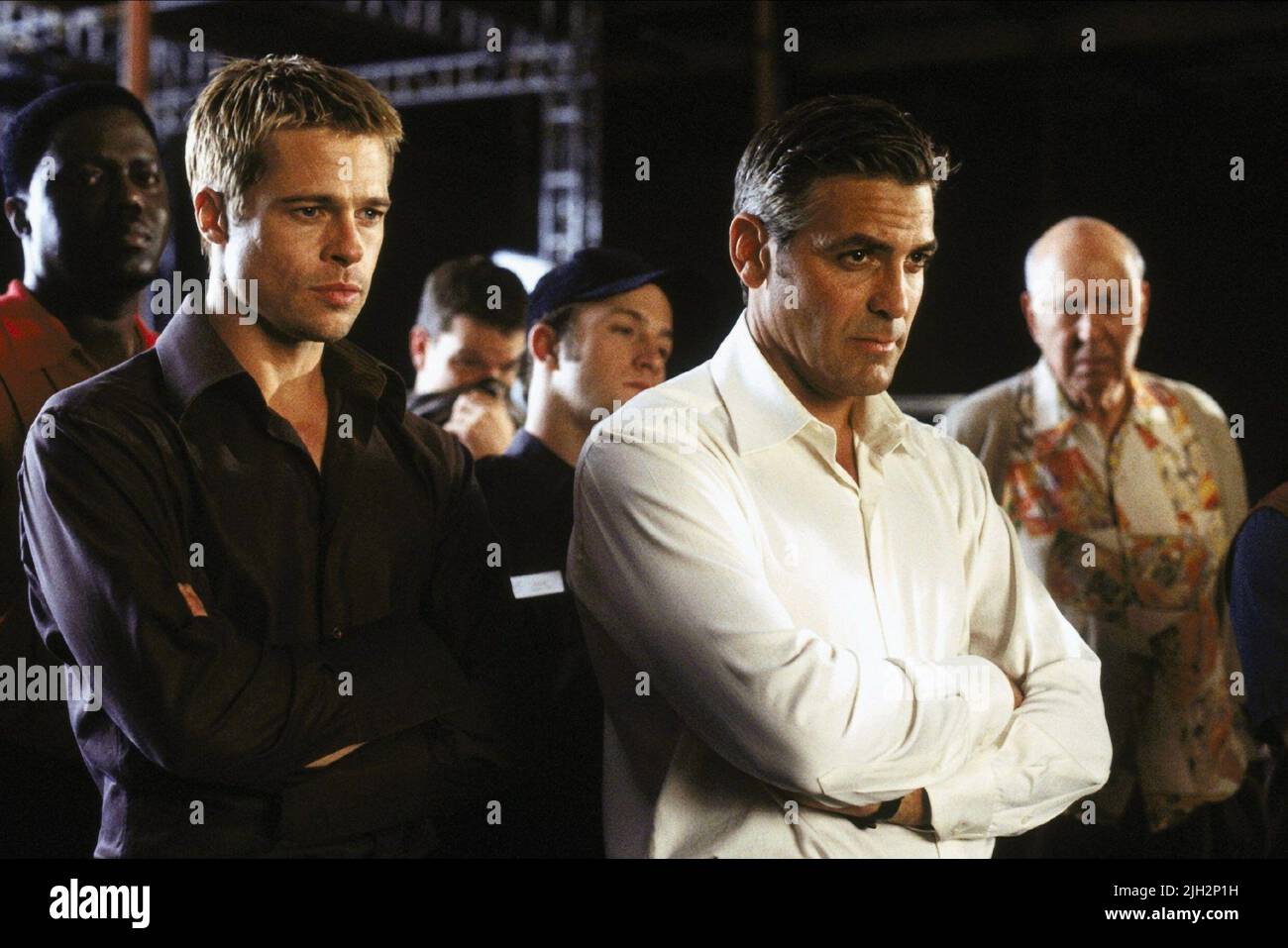 George clooney brad pitt oceans hi-res stock photography and images - Alamy