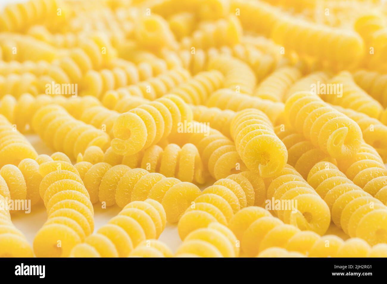 Pasta in the form of spirals Stock Photo - Alamy