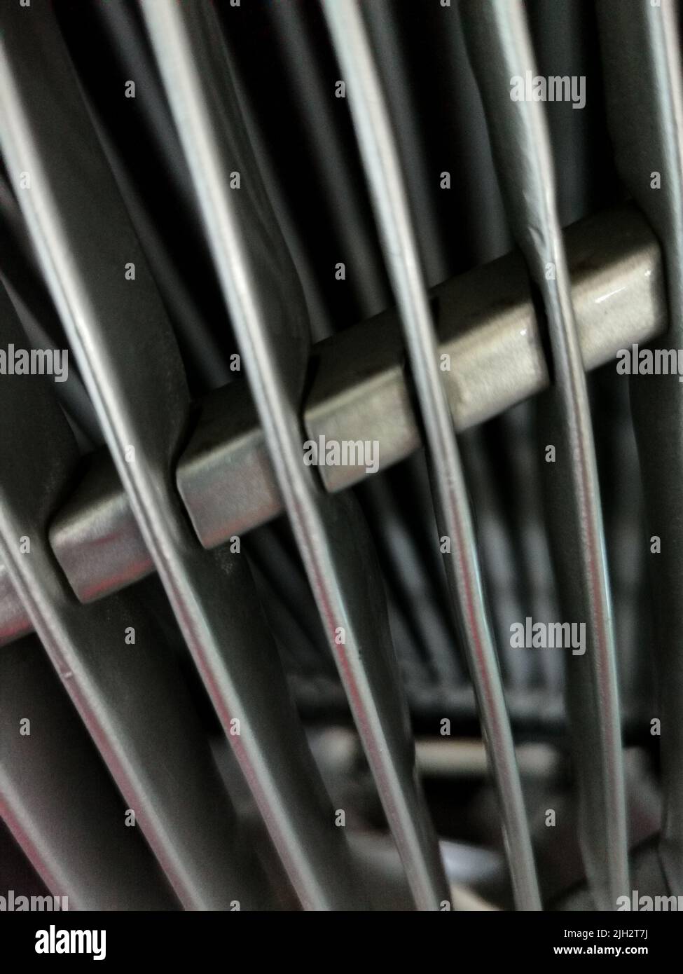 Grid of car. Radiator grille. Metal close-up texture background. Chrome ...