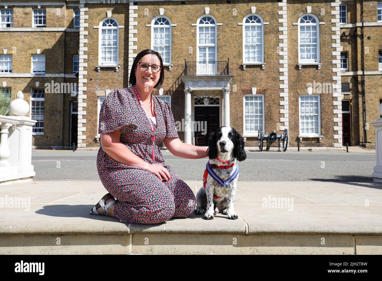 Handout photo issued by the PDSA of Clive, 10, a cocker spaniel who ...