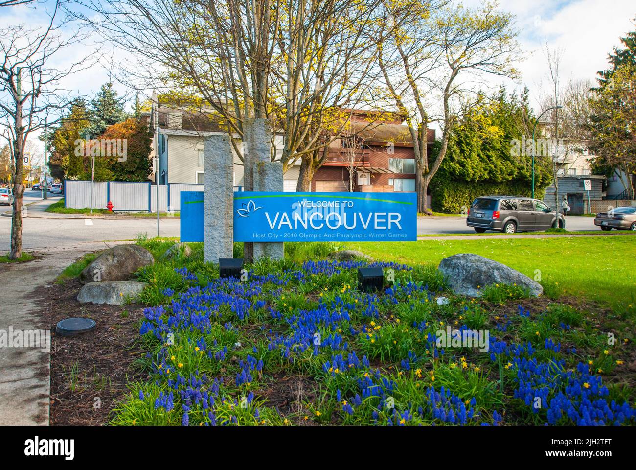 Welcome vancouver sign hi-res stock photography and images - Alamy