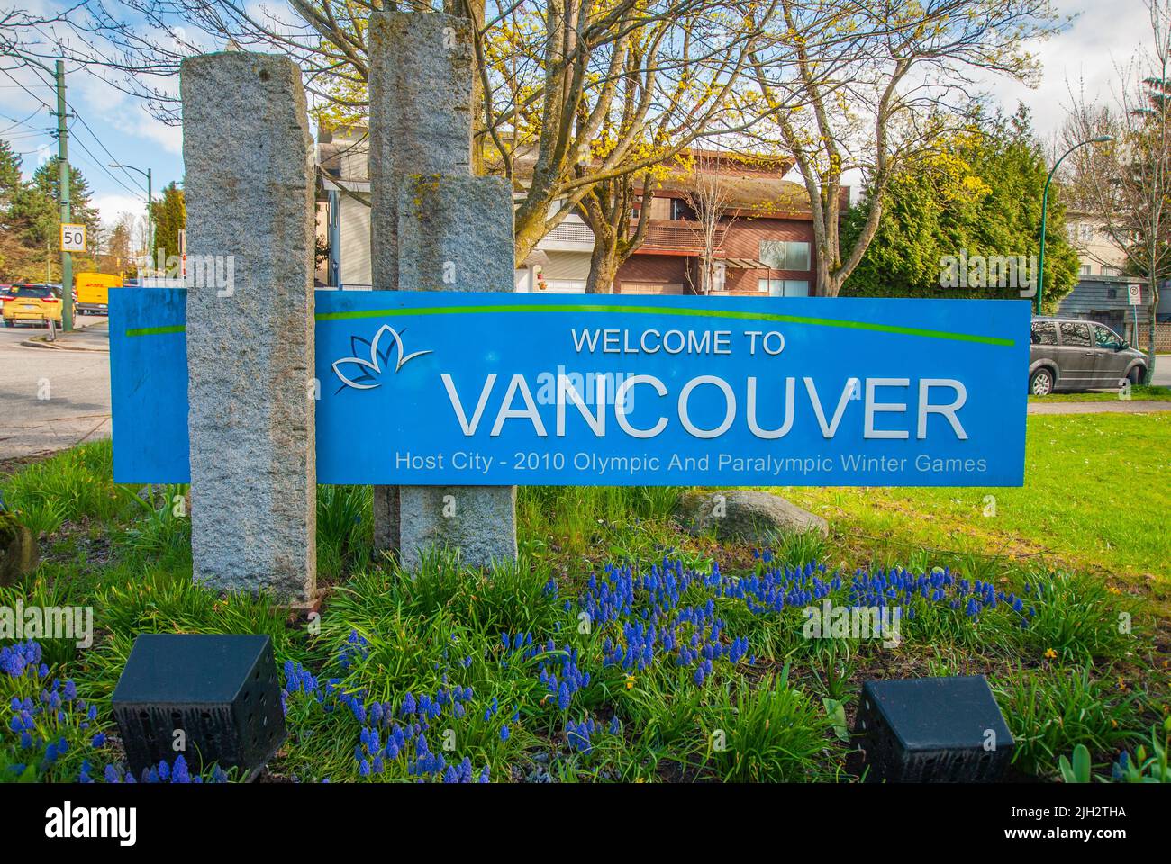 Welcome to north vancouver sign hi-res stock photography and images - Alamy